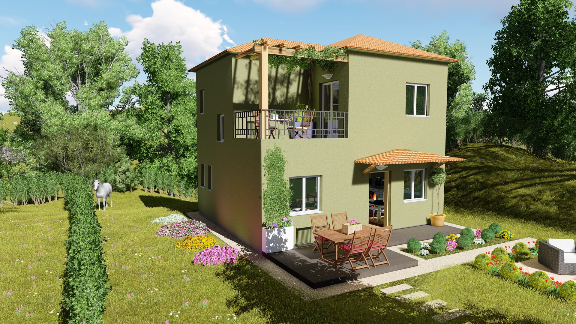 Προκάτ και Ξύλινα σπίτια | EASY GREEN