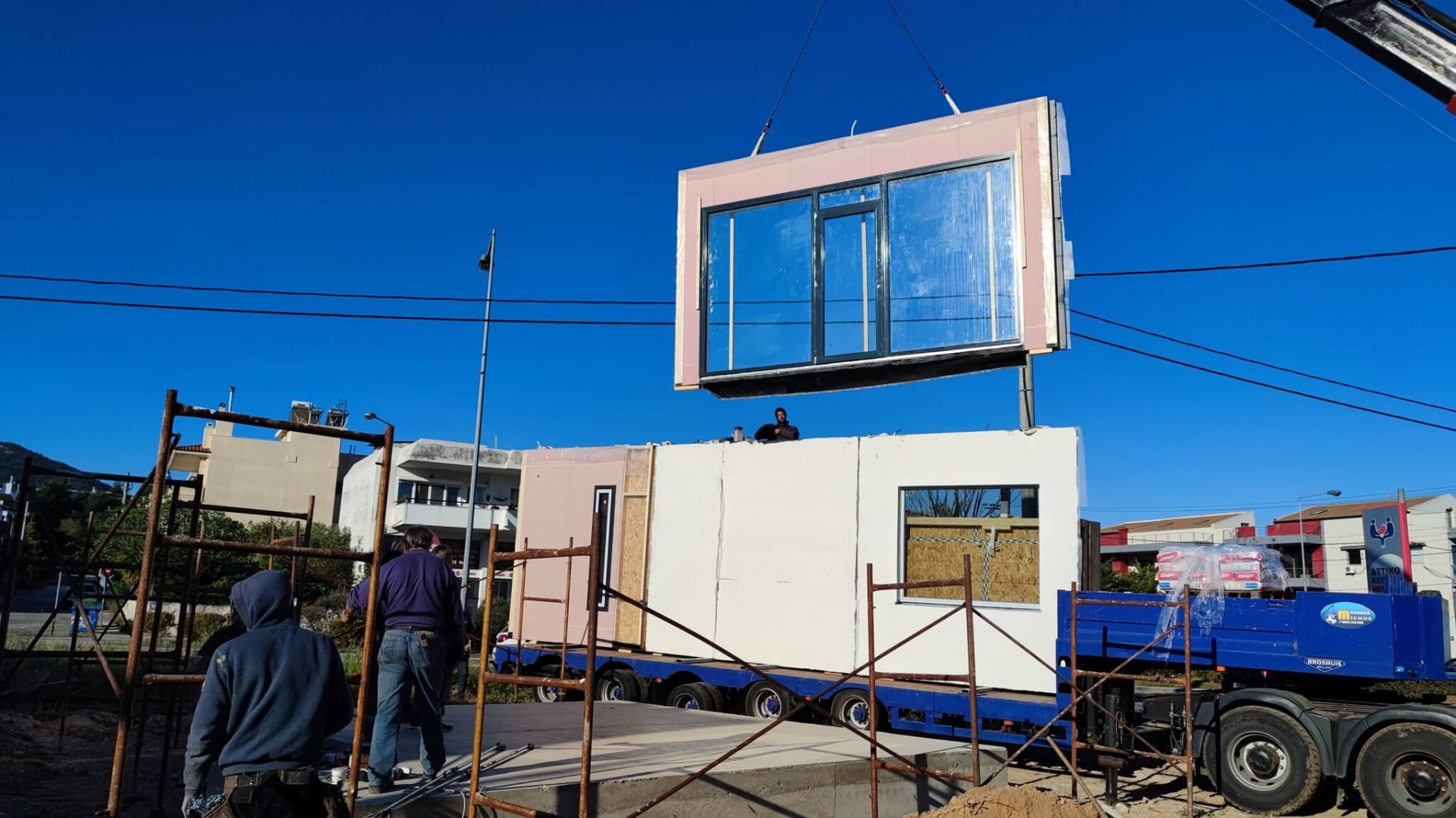 PREFAB CAFE IN AGIA PARASKEVI ATHENS | EASYGREEN